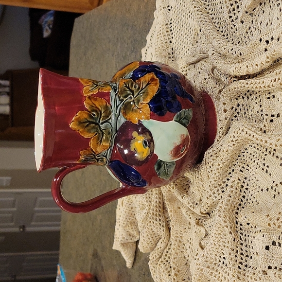 Czechislovakia | Accents | Czechoslovakia Hand Painted Pitcher | Poshmark